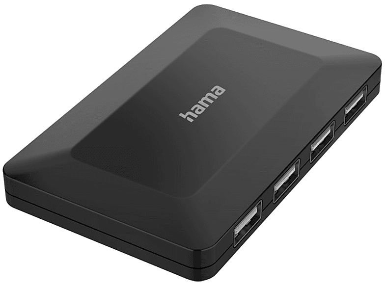 HAMA USB-Hub, 4 Ports, USB 2.0 USB-Adapter, Schwarz | MediaMarkt