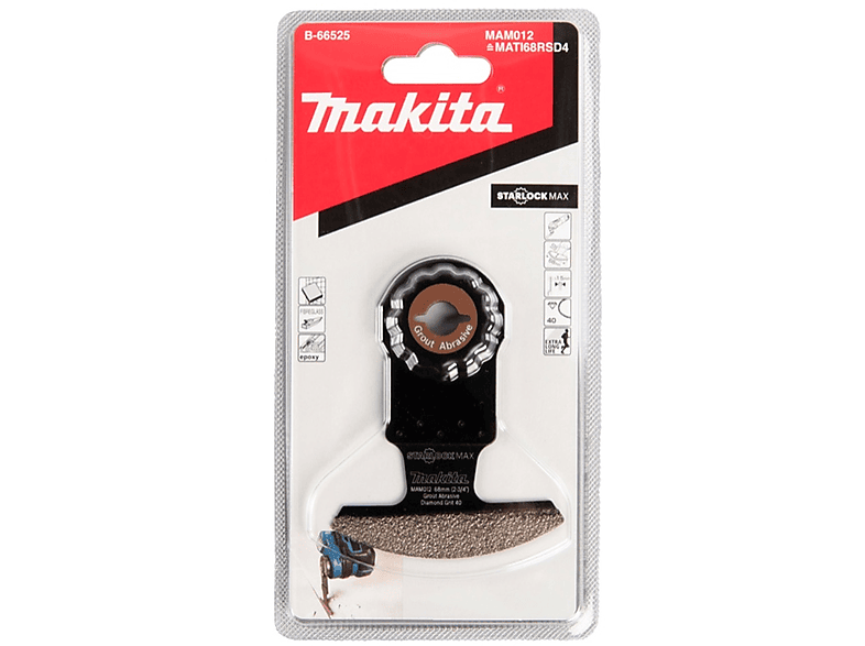 MAKITA MAM012 Starlock Max, Schwarz | MediaMarkt