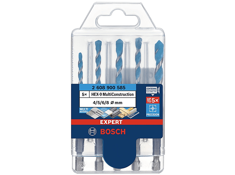 BOSCH PROFESSIONAL Bosch Expert HEX-9 MultiConstruction HEX-9, Blua ...