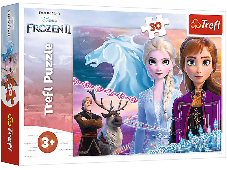 SLUBAN Disney Frozen 2 - Der Mut der Schwestern - Puzzle 30 Teile ...