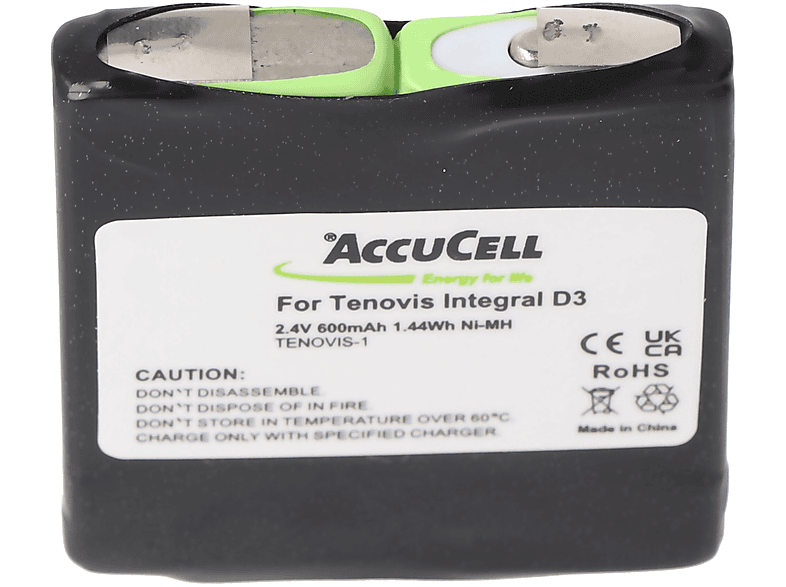 ACCUCELL NiMH Akku passend für Tenovis Integral D3 Mobile, NiMH ...