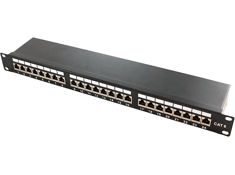 Rack | KIMEX 110-0199 Patch Panel para Armario Rack 19"- 24 Puertos ...