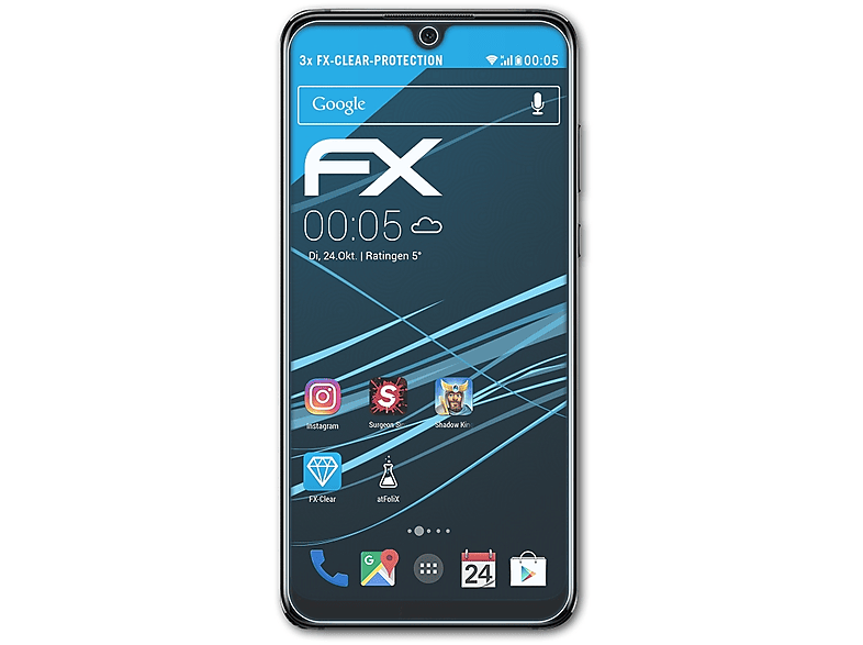 ATFOLIX 3x FX-Clear Displayschutz(für Huawei Enjoy Max) | MediaMarkt