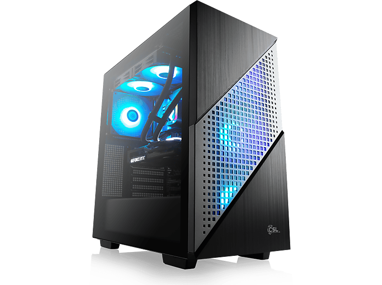 CSL Gaming PC M10190H, Desktop-PC mit AMD Ryzen™ 7 7800X3D Prozessor ...