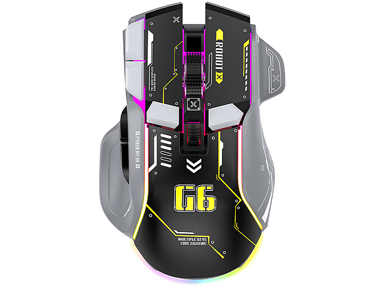 SYNTEK Maus Schwarz Wireless Bluetooth Triple Mode Desktop Laptop ...