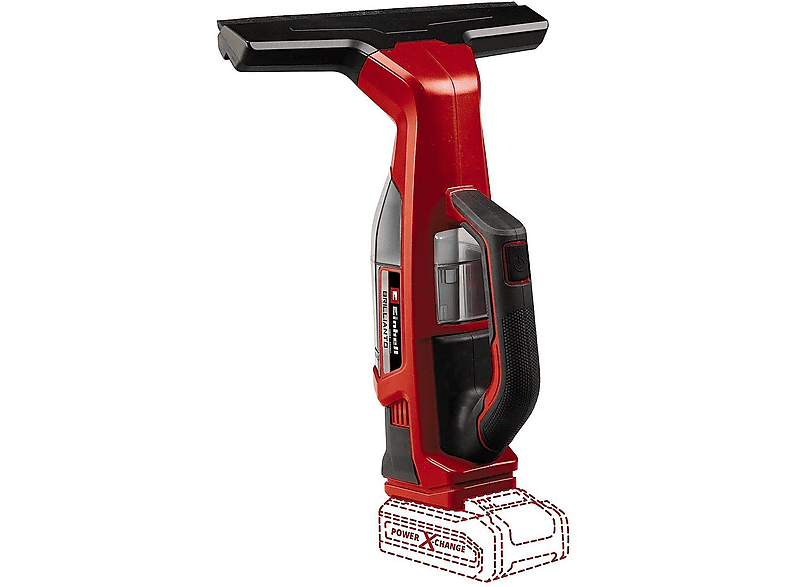 EINHELL BRILLIANTO Fenstersauger, rot | MediaMarkt