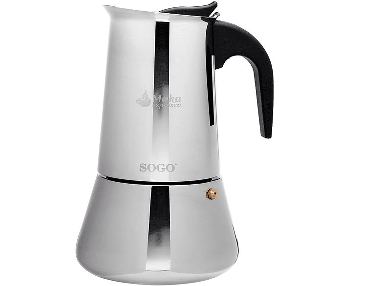 Cafetera tradicional | SOGO CAF-SS-7625, Aluminio, Plata | MediaMarkt