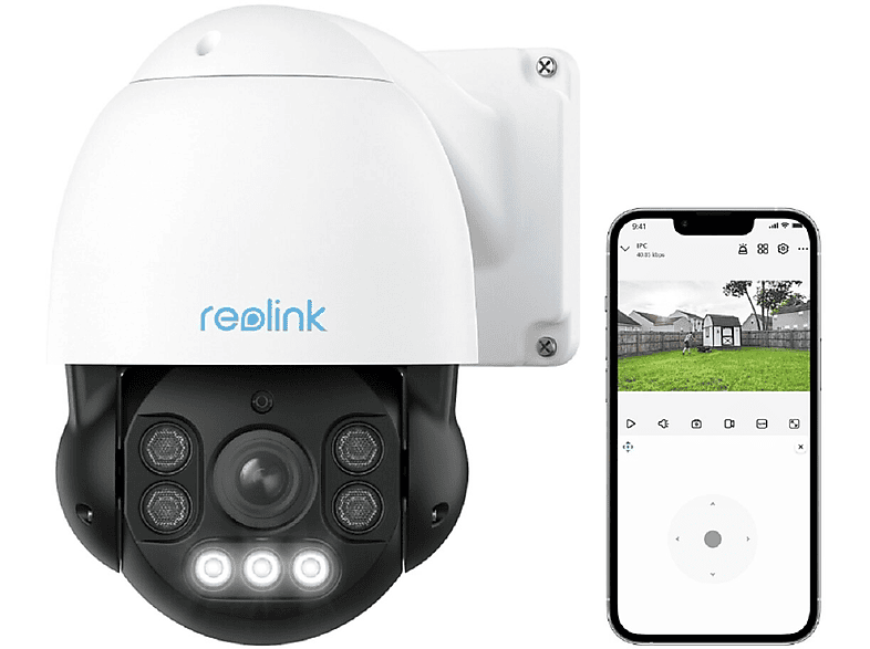 REOLINK 4K PoE Cameras with PTZ and 5X Optical Zoom, Überwachungskamera ...