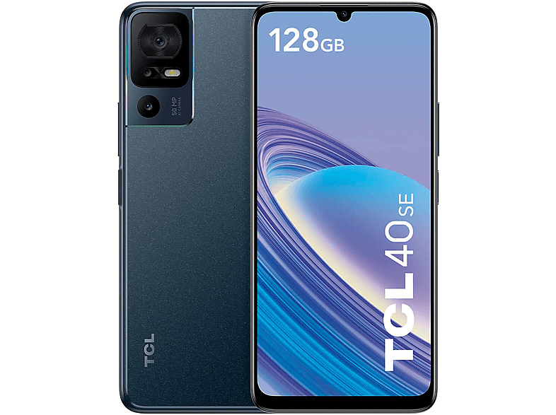 TCL 40 SE, Gris, Móvil Android, 128 GB, 4 GB RAM, 6,75 " LCD, Mediatek ...