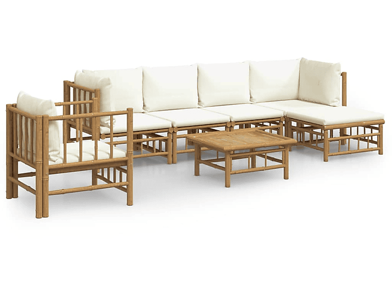 VIDAXL 3155181 Gartentisch- und Stuhlset, Weiß | SATURN