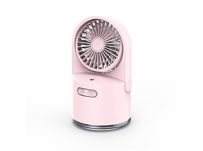 SYNTEK Hydration Fan Pink Mini Großer Nebel Befeuchtender USB Kleiner ...