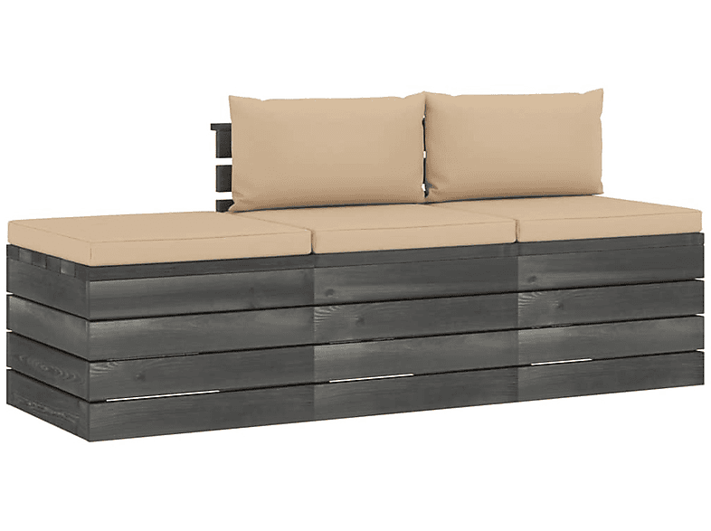 VIDAXL 3061758 Gartentisch- und Stuhlset, Braun | MediaMarkt