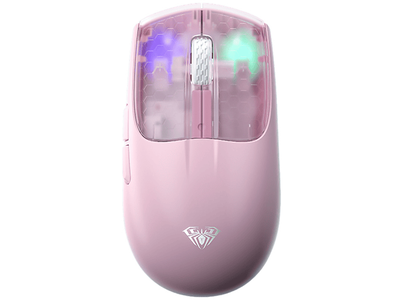 BYTELIKE Kabellose Maus Bluetooth Tri-mode Wiederaufladbar ...