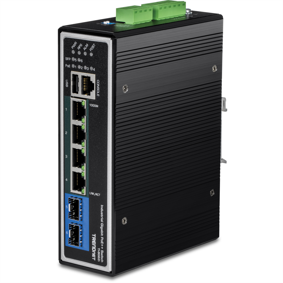 TRENDNET TI-BG62i 6-Poorts DIN-Rail Switch Switch | MediaMarkt