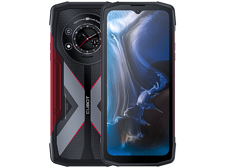 Móvil - CUBOT KingKong Star, Red-Black, 256 GB, 12 GB RAM, 6,78 ", IPS, MediaTek Dimensity 700 ...