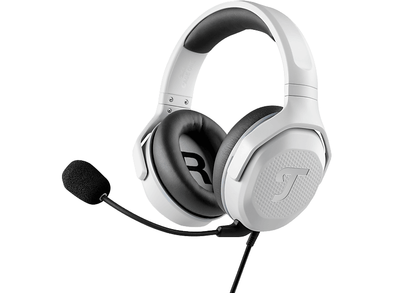 TEUFEL CAGE ONE, Over-ear Gaming Headset Light Gray | SATURN