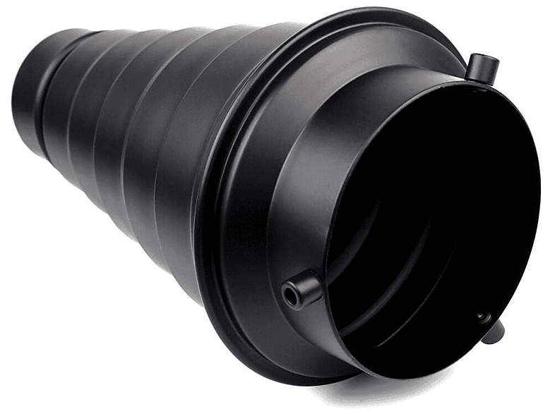 GODOX Bowens Mount Snoot mit Wabengitter, Lichtformer, Schwarz | MediaMarkt