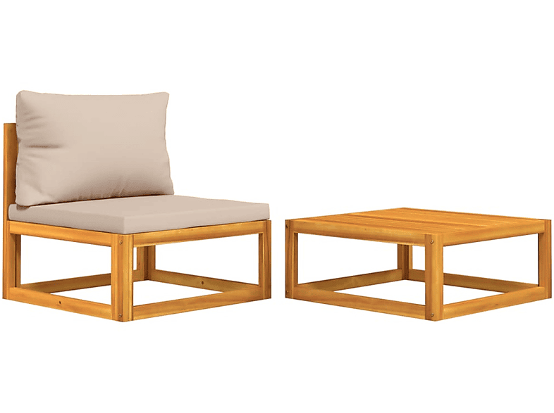 VIDAXL 360003 Gartensofa, Braun | MediaMarkt