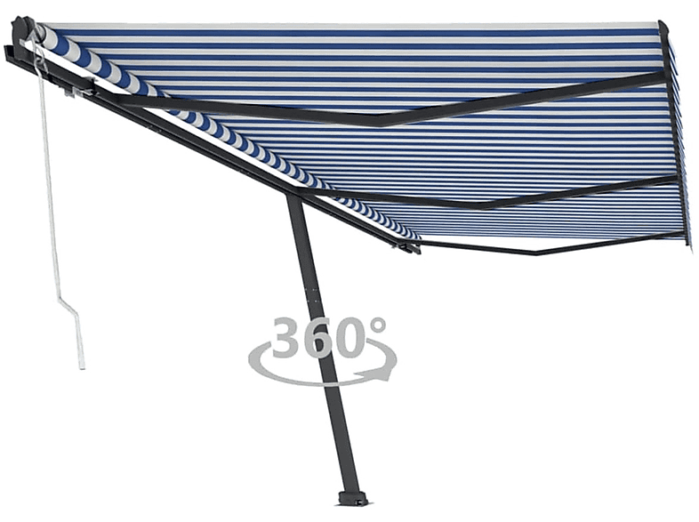 VIDAXL 3069806 Markise, Blau | MediaMarkt