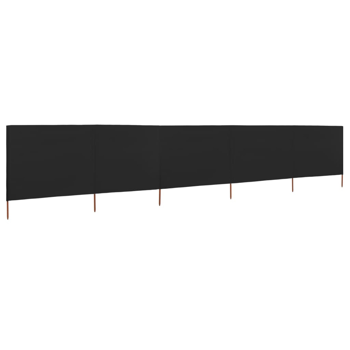 VIDAXL 47164 Windschutz, Schwarz | MediaMarkt