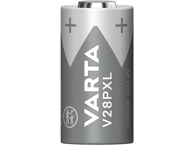 VARTA V28PXL ELECTRONICS LITHIUM Li-Ion Batterie, Lithium, 6 Volt, 170 ...