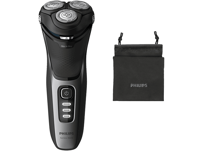 PHILIPS S3231/52 Rasierer Schwarz (Rotationstrasierer) | MediaMarkt