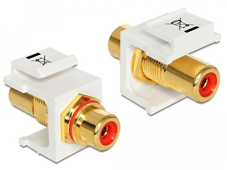 DELOCK 86308 Keystone Modul, Weiß | MediaMarkt