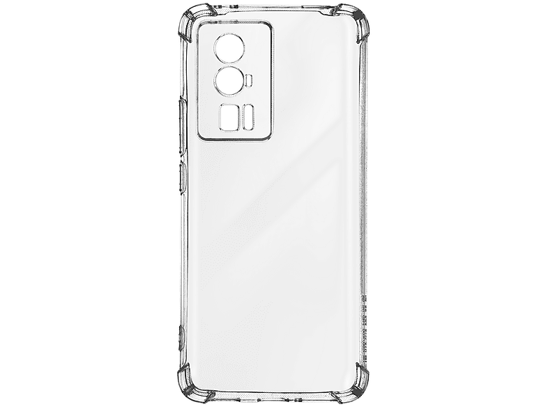 AVIZAR Classic Bump, Backcover, Xiaomi, Poco F5 Pro, Transparent ...