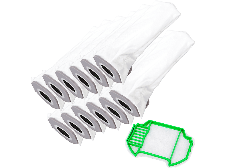 STAUBSAUGERLADEN.DE 12 Staubbeutel + Filter für Vorwerk VK7 ...