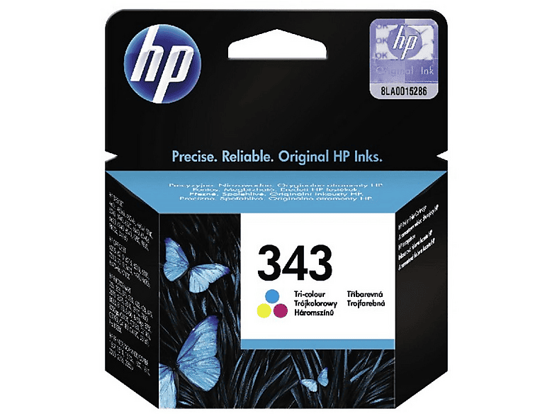 HP 343 | Tri-color Tri-color : Magenta, Cyaan Blauw, Geel | MediaMarkt