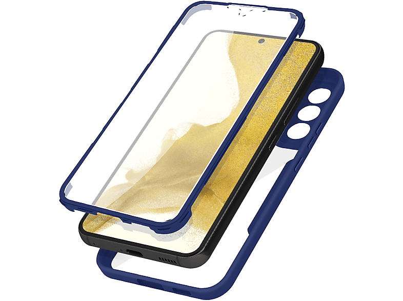 Carcasa para móvil | AVIZAR BACK-180-BL-S22R, Compatible con Samsung ...