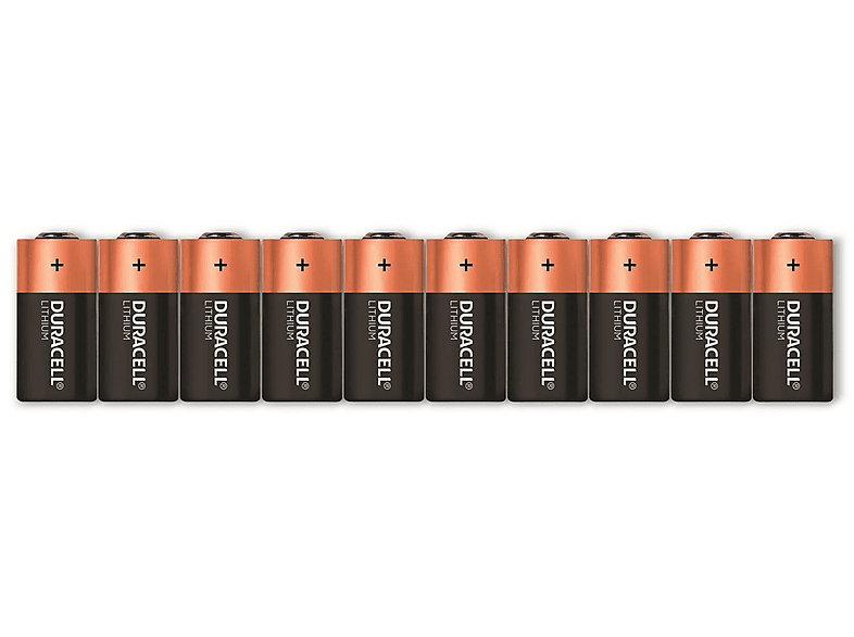 DURACELL Lithium-Batterie, Lithium, CR123A, 10 Stück Lithium ...