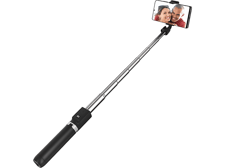 Avizar 2 In 1 Bluetooth Selfie Stick Stativ Selfie Stick Schwarz Höhe
