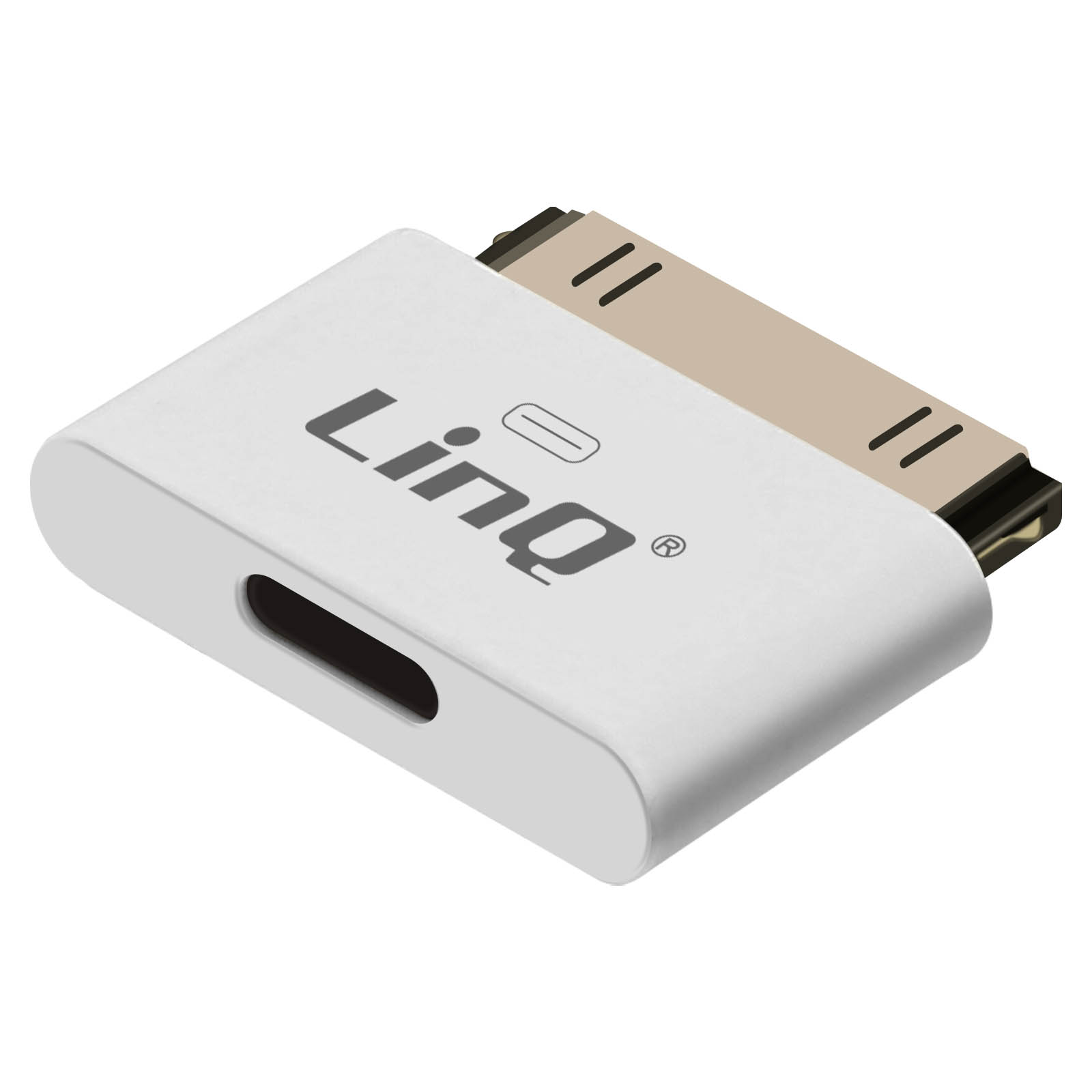 LINQ Sync- & Ladeadapter Lightning Ladegerät-Adapter Universal, Weiß ...
