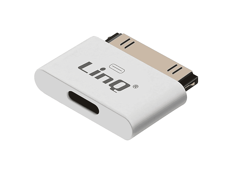 LINQ Sync- & Ladeadapter Lightning Ladegerät-Adapter Universal, Weiß ...