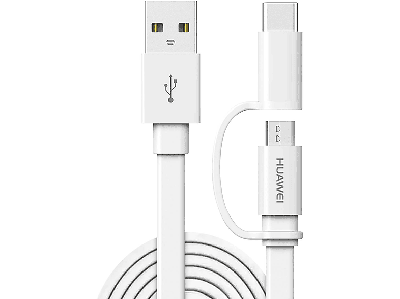 Cable USB | HUAWEI Cable de Datos Huawei AP55S Dual USB-C y micro USB ...