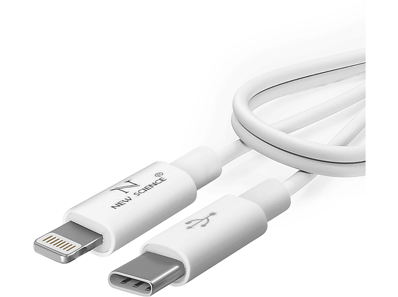 Cable USB | AVIZAR DATAC-AY-IP5, USB 3.0, Blanco | MediaMarkt