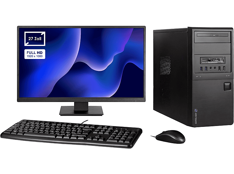 PC Sobremesa - ANKERMANN-PC Office Bundle PC Oficina, Intel Core i5 ...