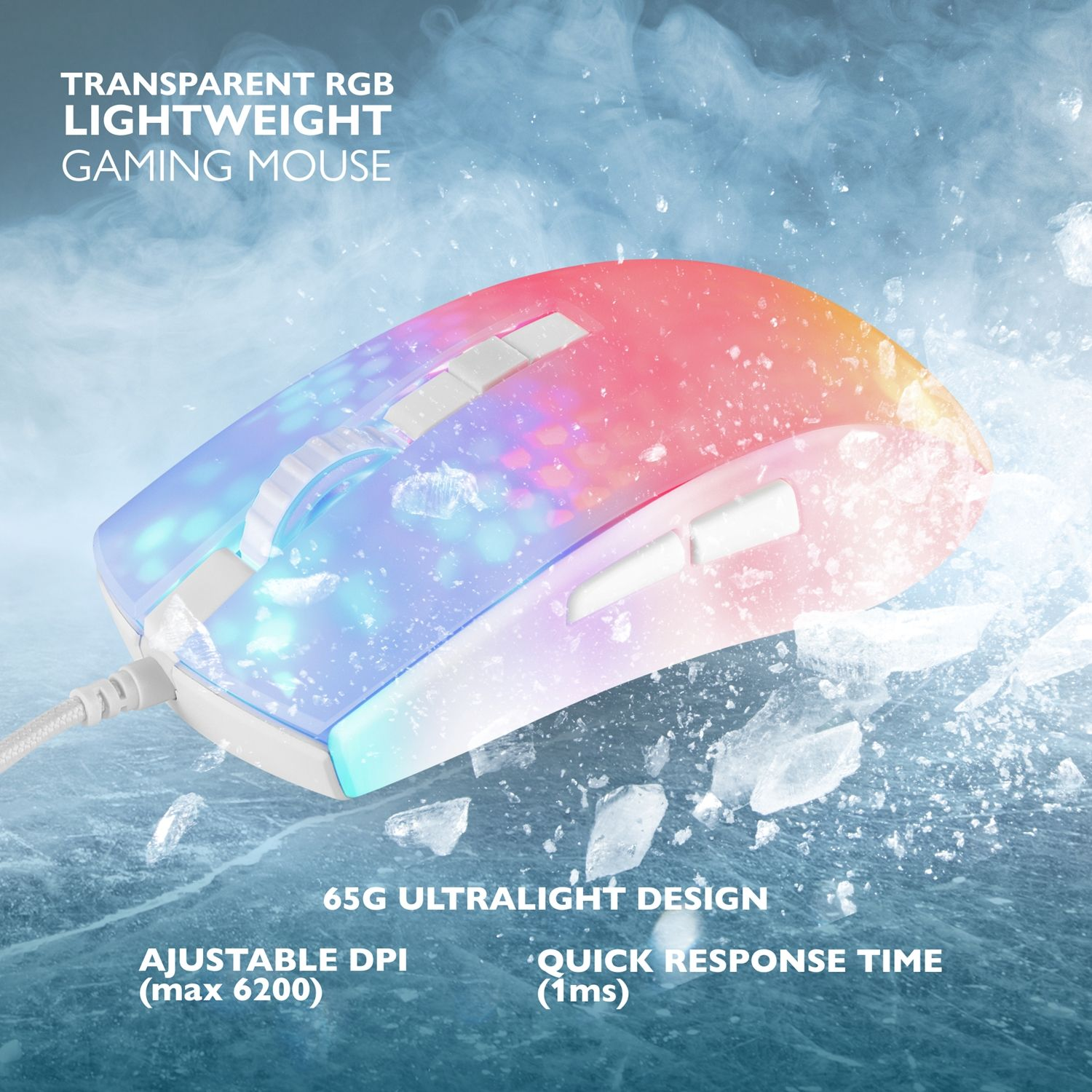 MOUSE GAMING DELTACO GAM-144-W | MediaWorld.it