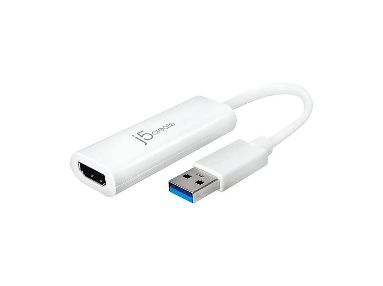 J5CREATE JUA254-N USB zu Multi-Monitor HDMI Adapter, Weiß | MediaMarkt