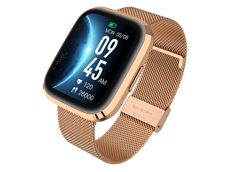 GARETT ELECTRONICS GRC Style Stahl Smartwatch Stahl, Gold | SATURN