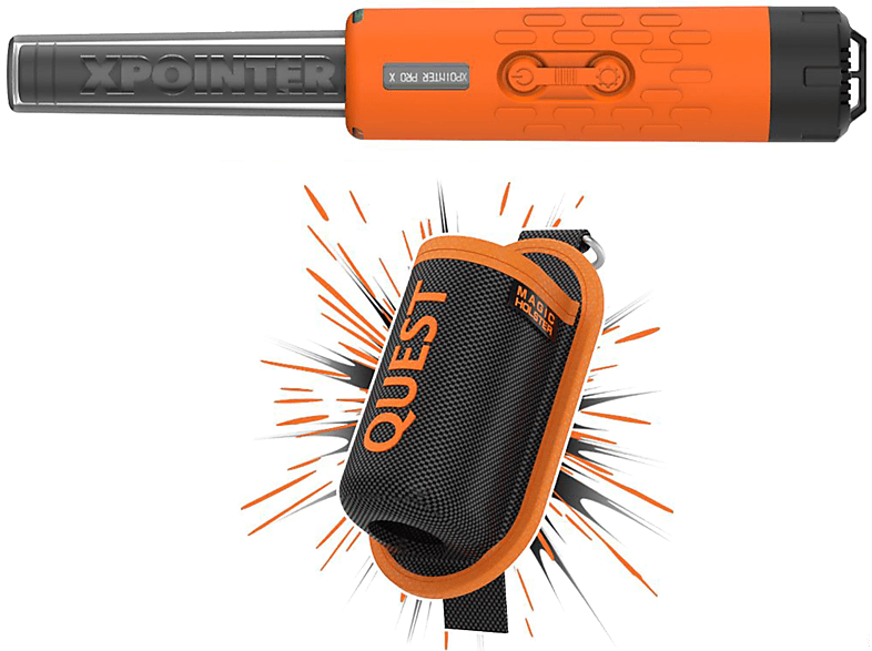 QUEST XPointer Max Pinpointer mit Magic Holster Metalldetektor | MediaMarkt