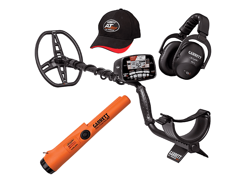 GARRETT AT MAX + ProPointer AT Z-Lynk Pinpointer Metalldetektor ...