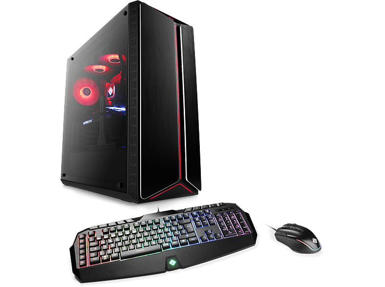 CSL Gaming PC M10260H, Gaming PC mit AMD Ryzen™ 7 7800X3D Prozessor, 32 ...
