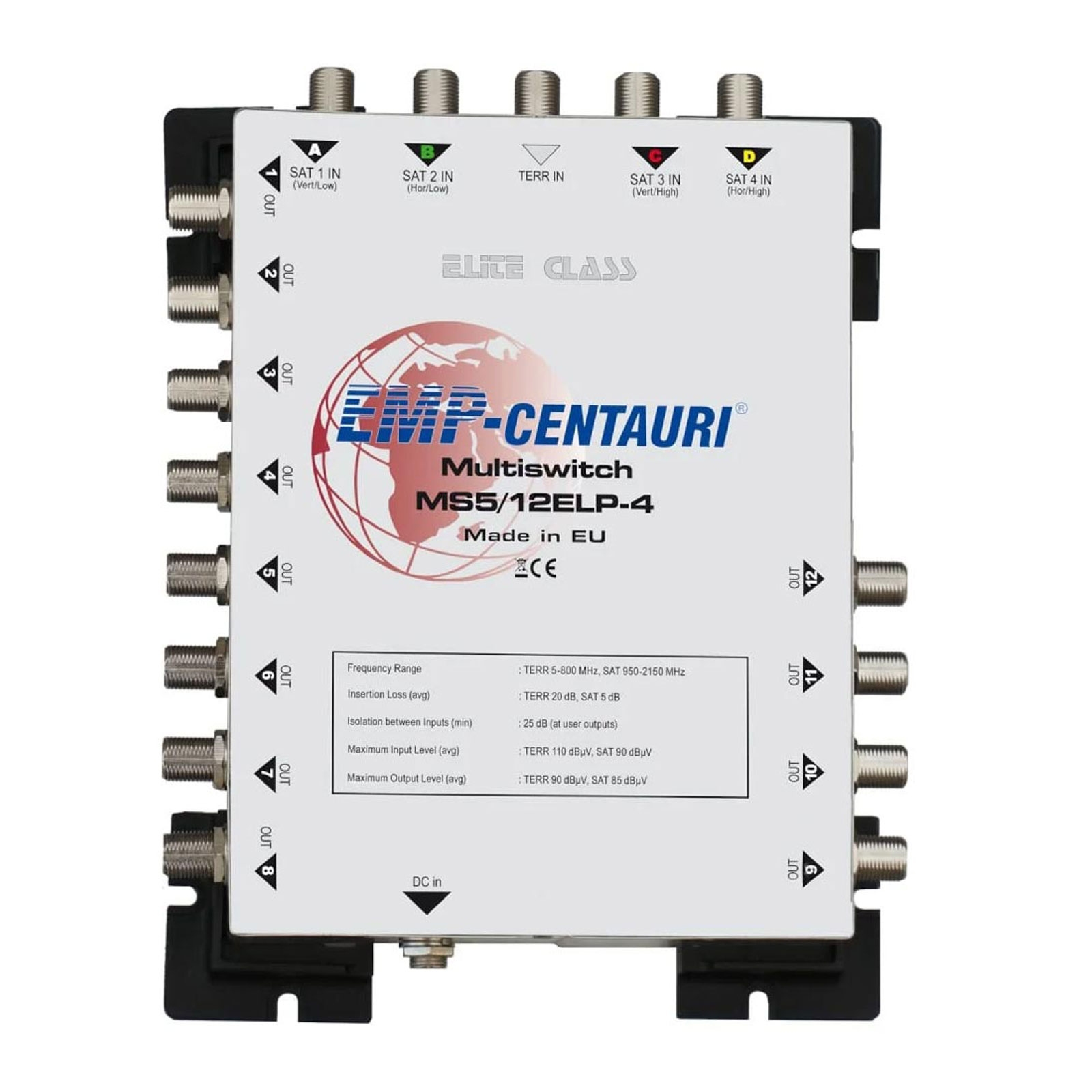 EMP CENTAURI MS 5/12 ELP-4 E-Lite Class Stromlos Sat Multischalter | SATURN
