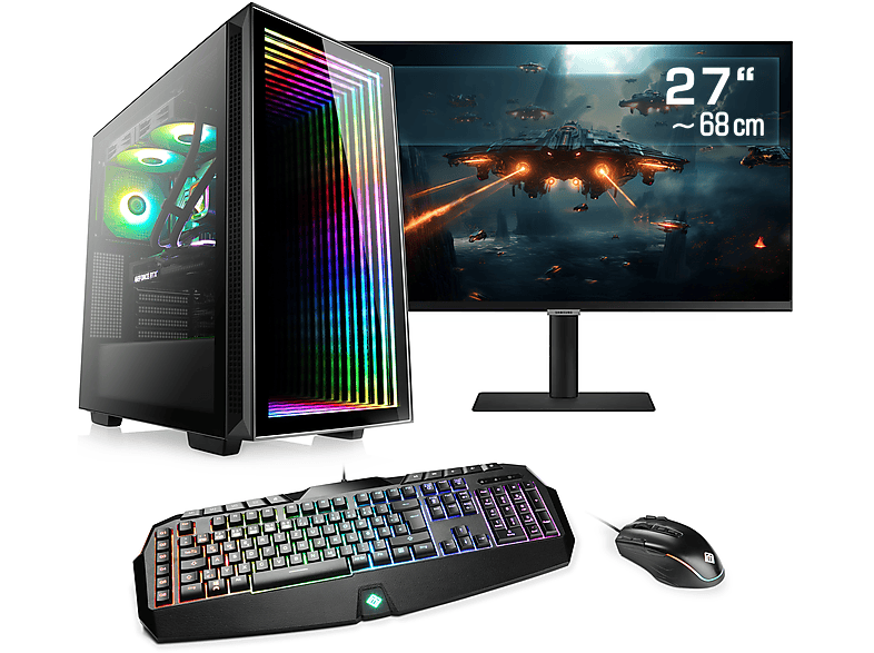 CSL Gaming PC M10240, Gaming PC mit AMD Ryzen™ 7 7800X3D Prozessor, 32 ...