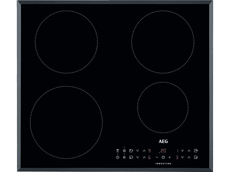 AEG IKB64301FB Induction hob (590 mm breit, 4 Kochfelder) | SATURN