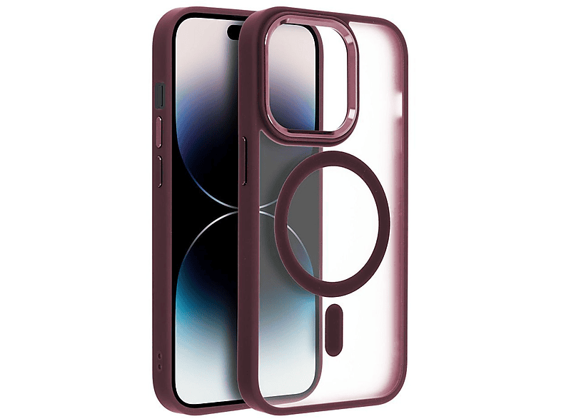 COFI Matte Cover Hülle, Backcover, Apple, iPhone 15 Pro, Rot | MediaMarkt