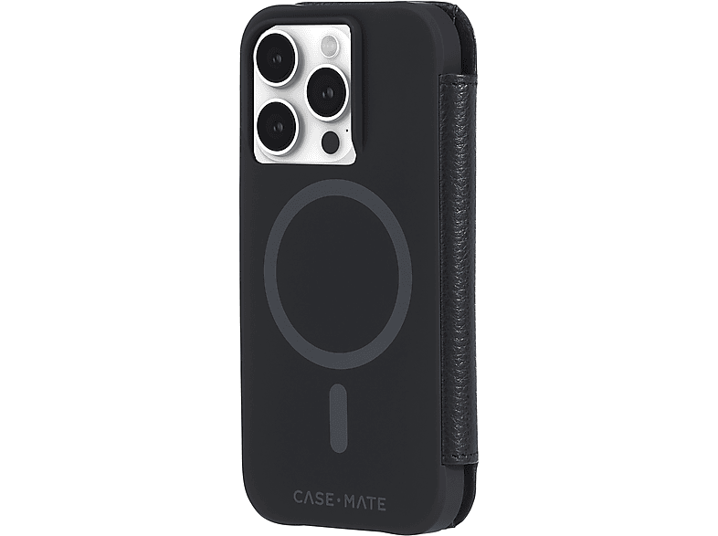 CASE-MATE Wallet Folio, Kompakttasche, Apple, iPhone 15 Pro, Schwarz | MediaMarkt
