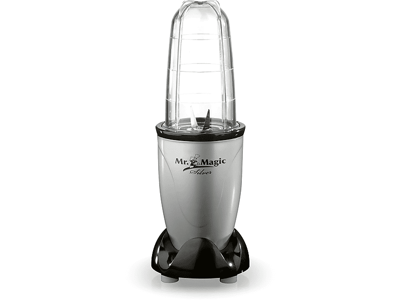 GOURMETMAXX Mixer Mr. Magic 4-tlg. 400W Mixer schwarz (400 Watt, 500 ml ...